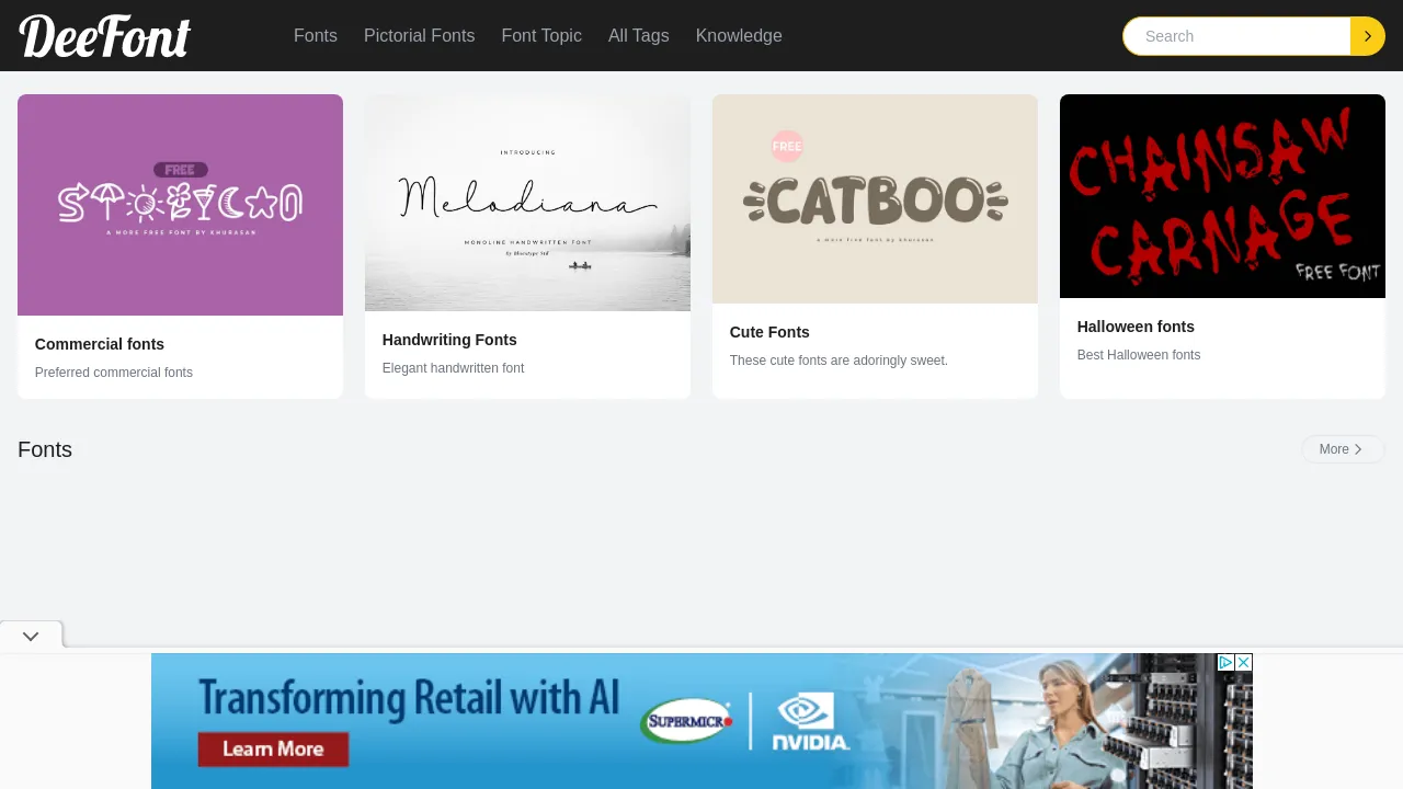 DeeFont AI Font Generator - BestofAI